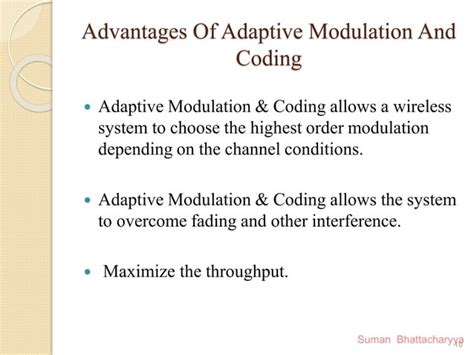 Adaptive Modulation And Coding Techniques Pdf Computer Networking Computing