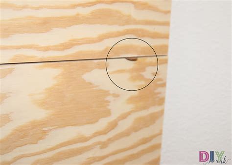 Diy Faux Shiplap Tutorial Swanky Design Co