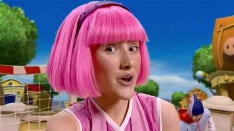 ¿eras Fanático De Lazytown Así Luce La Actriz Que Interpretaba A