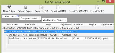 Grouping And Filtering Reports