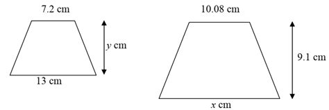 Igcse Mathematics Worksheet Similar Shapes 1 ~ Qusais Tuition