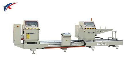 알루미늄 프로파일 Cnc 헤비 듀티 더블 헤드 절단 톱 기계 Buy 두 배 머리 절단 기계를 보았다중장비 절단 톱 더블