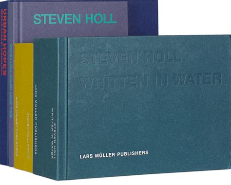 Steven Holl Bundle Signed Lars Müller Publishers