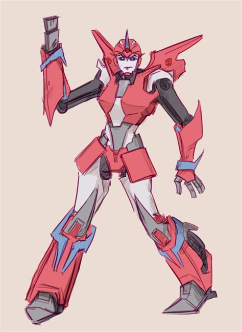 Pink Arcee I Made Her Pink In My Fic For When They Were Trying To