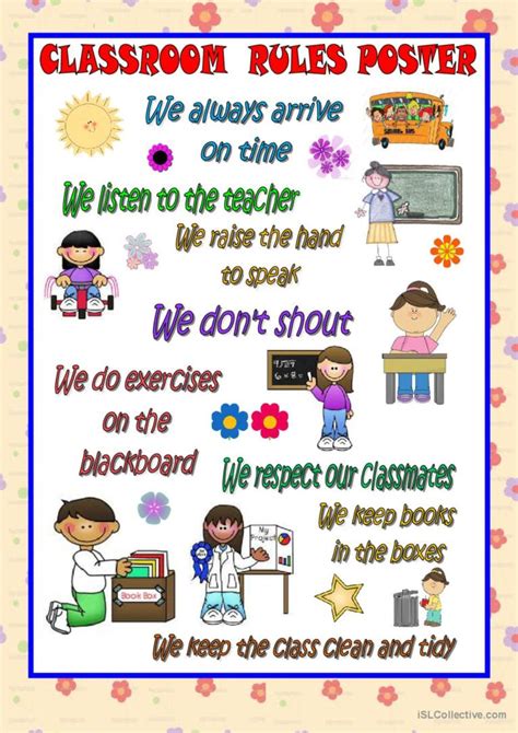 Classroom Rules Pictures