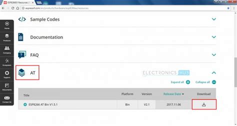 ESP8266 Firmware Update Flash Official AT Firmware USA Guide