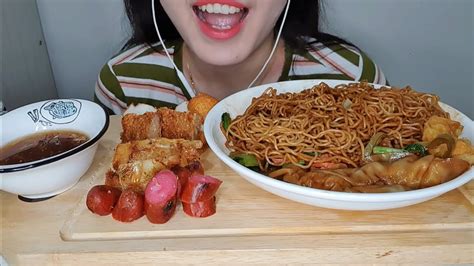 Asmr Dumpling Noodle Sausages Fishball Shrimp Cutlet Asmr Mukbang