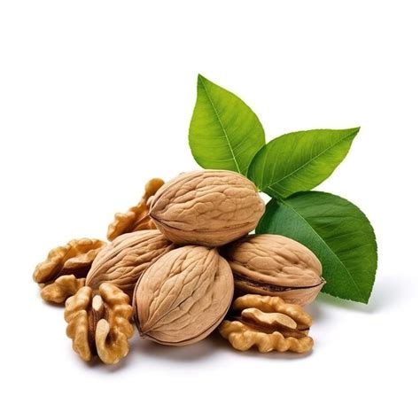 Premium Ai Image Walnut And Walnut Kernel