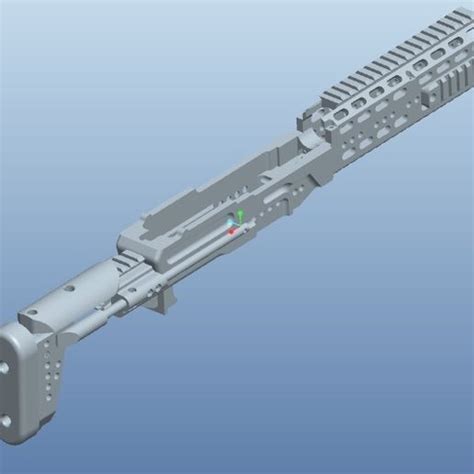 🔫 Kc02 Ebr22 Chassis For Kjasg Kc02 Airsoft Replica・ 3d File For 3d