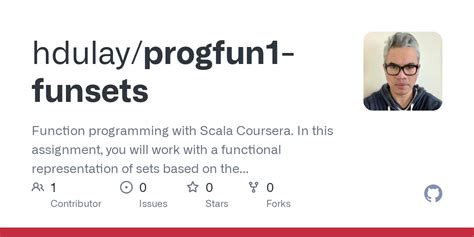 Github Hdulayprogfun1 Funsets Function Programming With Scala Coursera In This Assignment