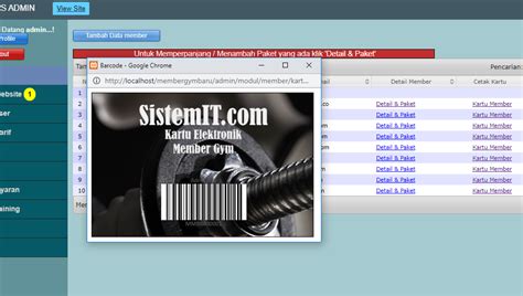 Cara Membuat Kartu Elektronik Dengan Barcode Php