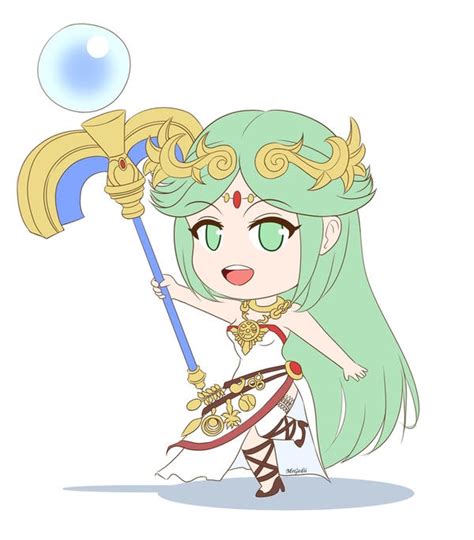 Chibi Palutena Doodle By Mrgardenart On Deviantart