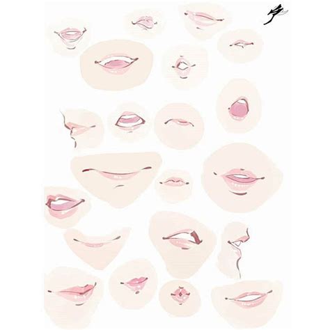 绘画教程 嘴的画法