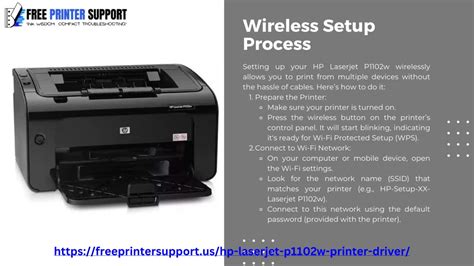 PPT HP Laserjet P W Drivers Download And Wireless Setup PowerPoint Presentation ID