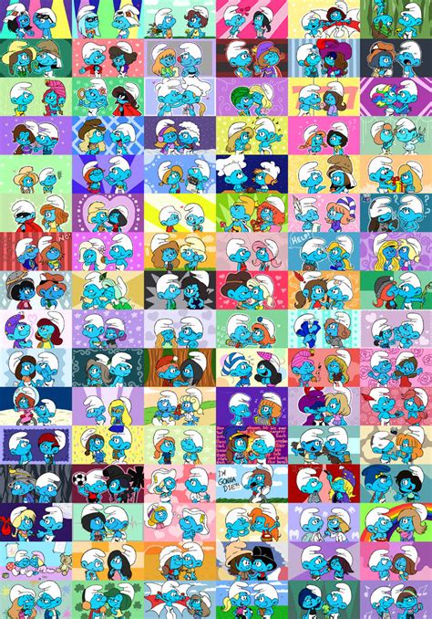 Smurfs X Gender Benders By Shini Smurf On Deviantart