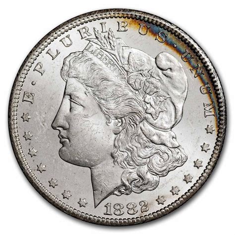 Buy 1882 1884 Cc Morgan Dollars Bu Beautifully Toned Apmex