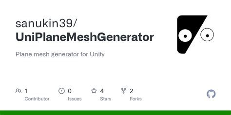 Github Sanukin39uniplanemeshgenerator Plane Mesh Generator For Unity