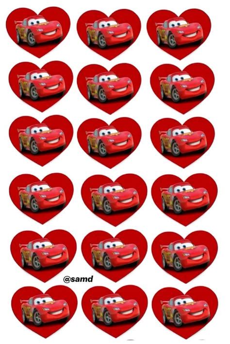 Plantillas Del Rayo Mcqueen
