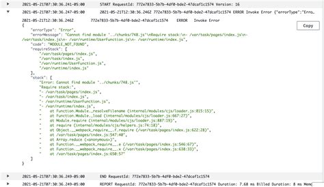 503 Error When Invoking Nextjs Api Route From Client · Issue 7940