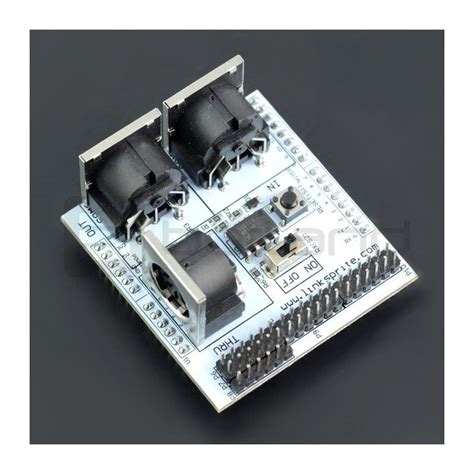 linksprite midi shield trim for arduino botland robotic shop