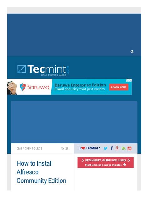 Alfresco Community Edition Pdf