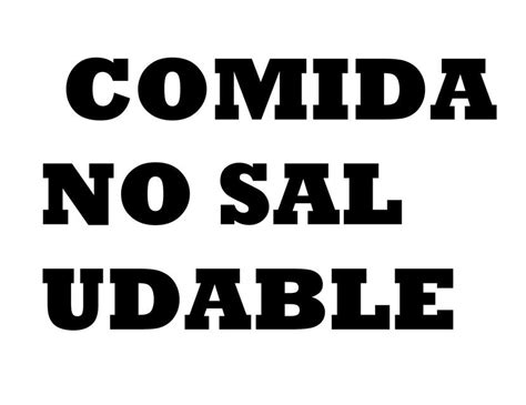 Comida No Saludable Giovanna Udocz