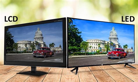 تفاوت مانیتور های Led و Lcd