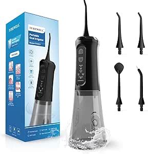 Turewell Water Dental Flosser For Teethbraces 310 Ml