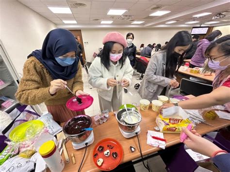 移民署邀新住民手作巧克力 傳遞浪漫的幸福