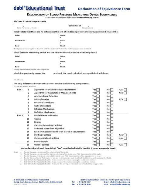 Det7 Declaration Of Equivalence Form 2018 Pdf Computing Computing And Information Technology