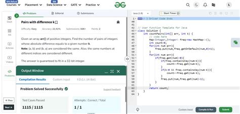 Lakshay Garg On Linkedin Gfg160 Codingchallenge Dsa Geeksforgeeks Codeeveryday Hashmapmagic