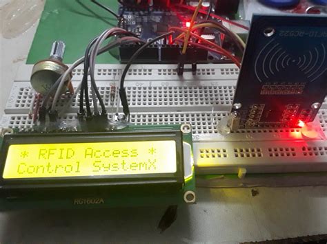 Arduino Rfid Simulating Simple Access Control System Arduino Project Hub