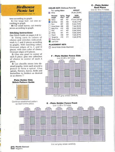 1000 Images About Plastic Canvas Patterns On Pinterest