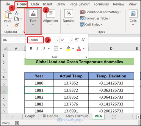 How To Change Font In Excel For All Sheets Suitable Ways