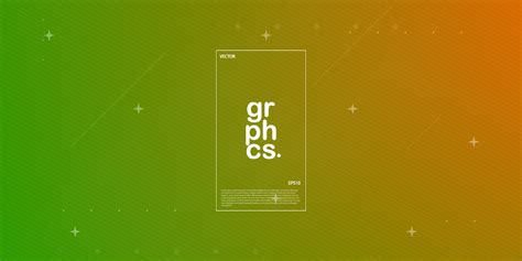 Abstract Green Orange Gradient Illustration Background With Simple Pattern Cool Designeps10