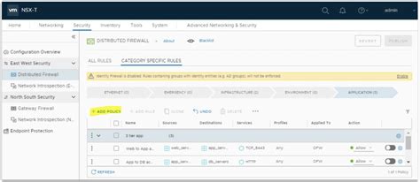 Nsx T How To Add Firewall Rules In… Virtual Graveyard