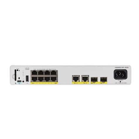 Cisco Catalyst C9200cx 8p 2x2g E Top Gigabit Switch