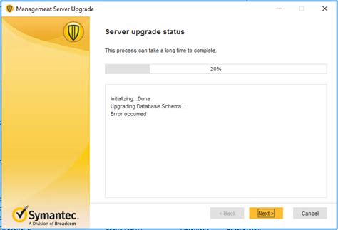 After This It May Give The Option To View The Log File