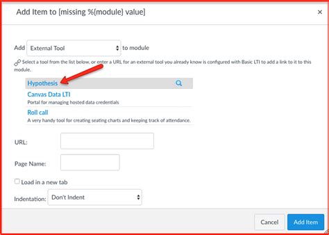 Using The Hypothesis Lms App With Modules In Canvas Hypothesis