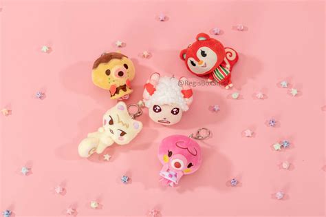 Cute Acnh Plush Keychain Acnh Plush Toys Regisbox