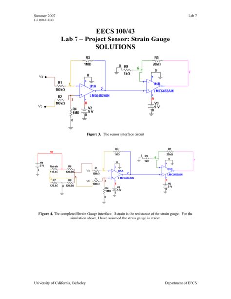 Summer 2007 Lab 7 Ee100 Ee43 Eecs 100 43 Lab 7 Project