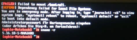 After The Last Update Some Kernels Do Not Boot While Others Work Kernel Manjaro Linux Forum