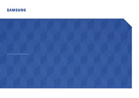 User Manual Samsung Qm R English Pages