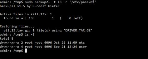Symbiosis Backup Reference Backup2l Abort Retry Fail