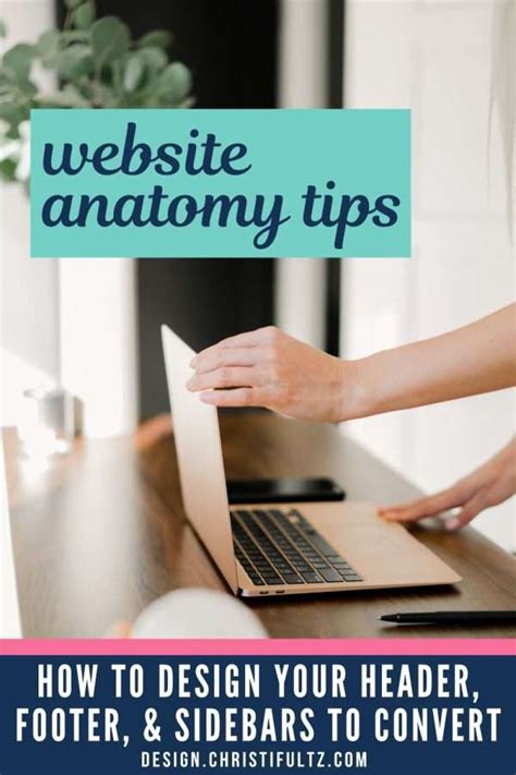 Website Anatomy Header Footer And Sidebars Design By Christi Fultz Website Design