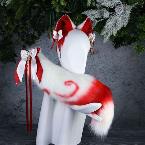 Inari Kitsune Fox Fur Ears Catzo Headdress Artofit