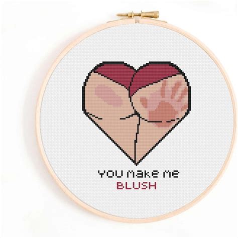 Naughty Cross Stitch Etsy