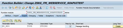 Creating Rfc Function Module Its Web Services In Sap Community