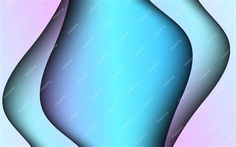 Premium Vector Abstract Wave Shape Gradient Color Rainbow Color