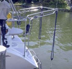 Discover 10 Dinghy Davit Systems And Dinghy Ideas Boat Boat Projects